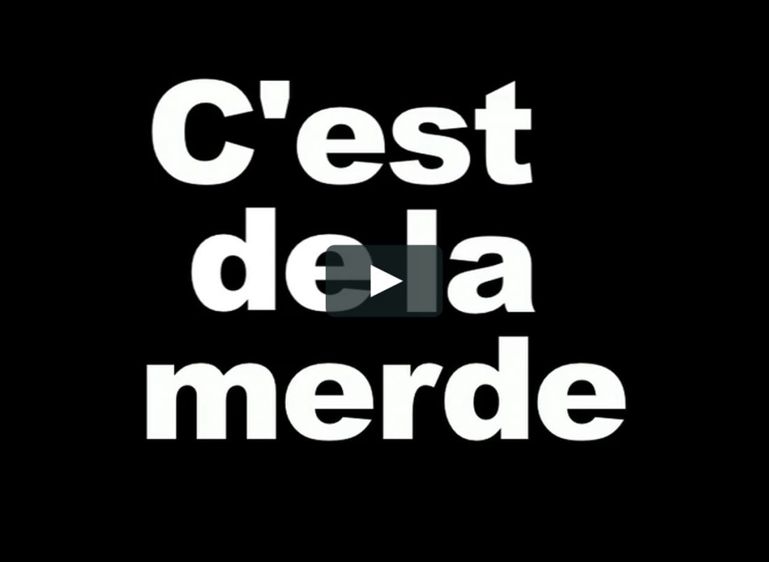 Cette vidéo, c'est de la merde