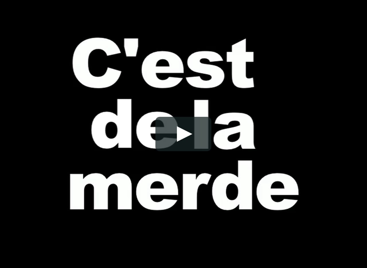 Cette Vidéo Cest De La Merde