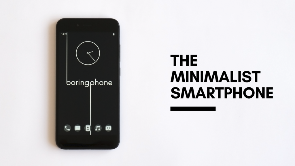 BoringPhone, le smartphone minimaliste pour se concentrer sur l'essentiel