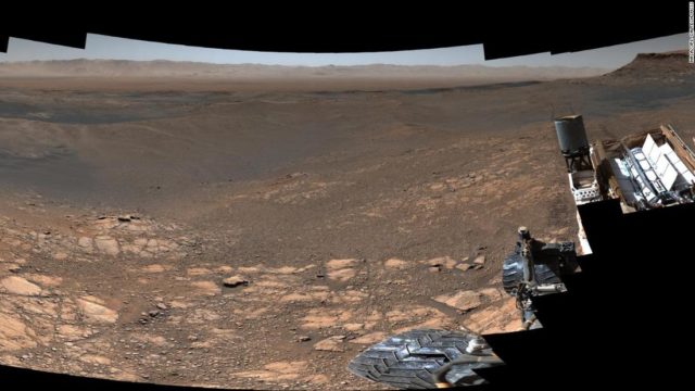 Curiosity de la NASA nous offre un panorama de Mars en milliard de pixels